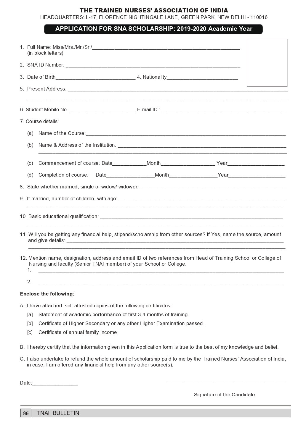 TNAI Bulletin - June 2020 - TNAI Publications