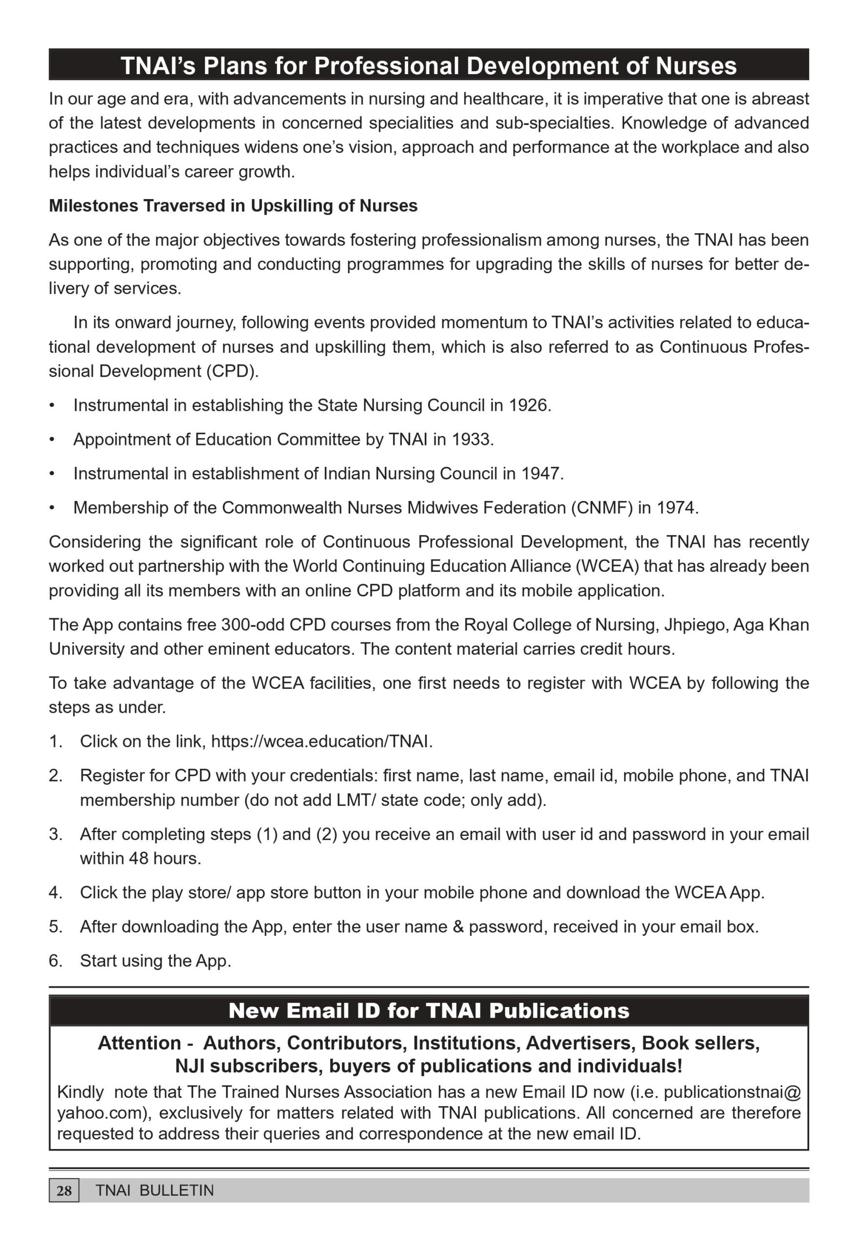 TNAI Bulletin - February 2021 - TNAI Publications
