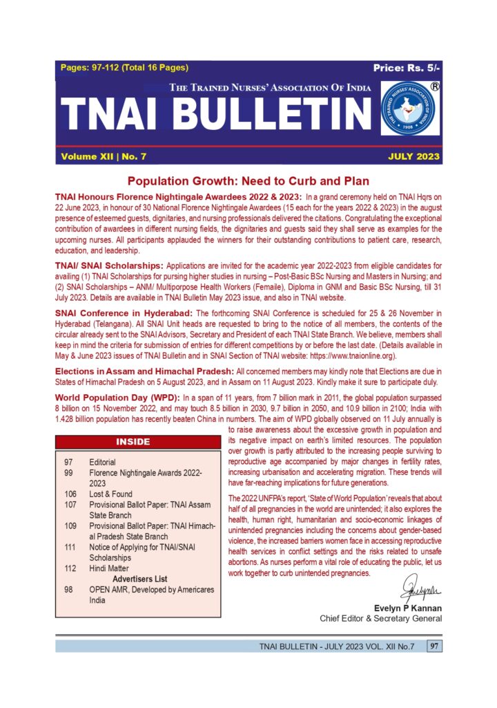 TNAI Bulletin - July 2023 - TNAI Publications