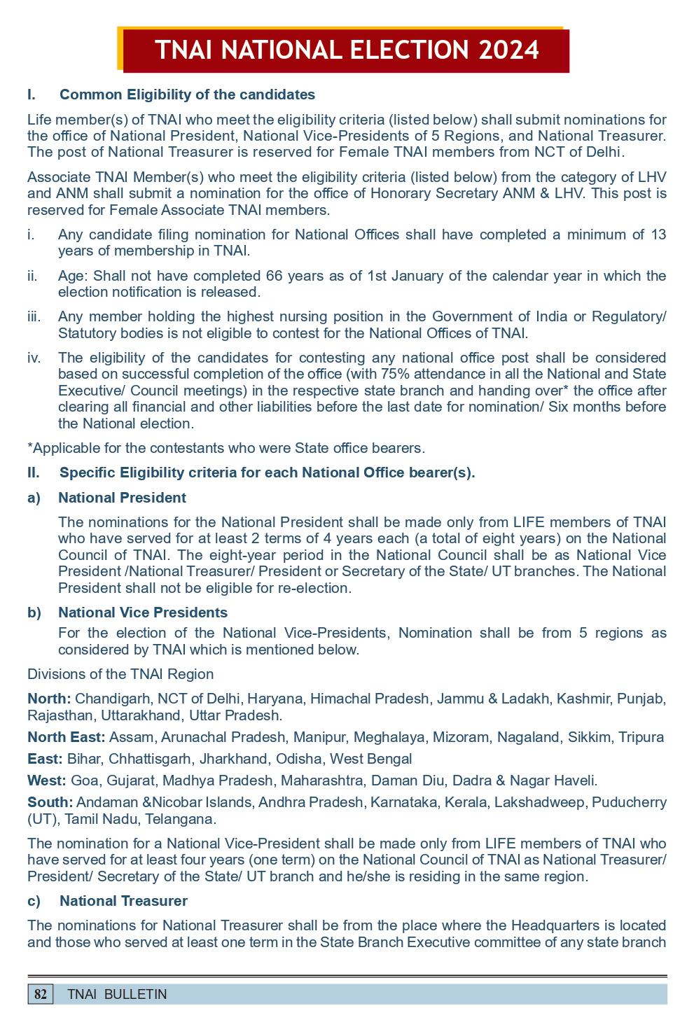 TNAI Bulletin - June 2024 - TNAI Publications