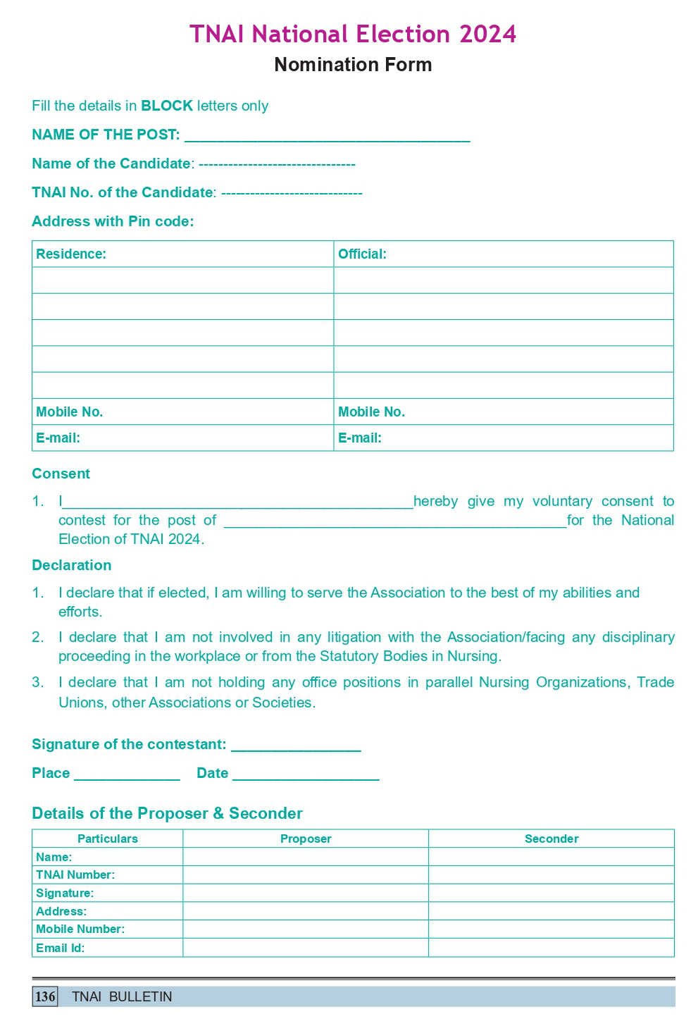 TNAI Bulletin - September 2024 - TNAI Publications